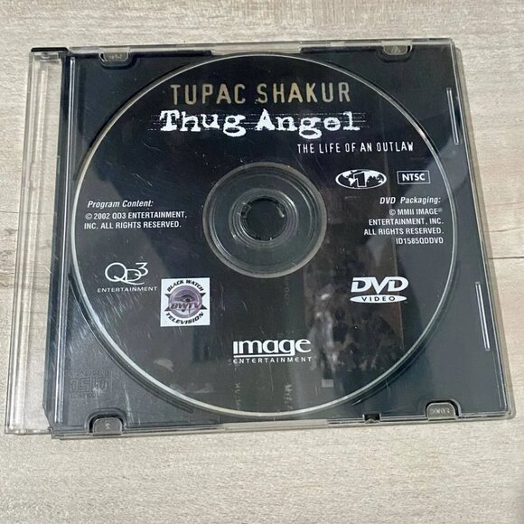 Media | 202 Tupac Shakur Thug Angel The Life Of An Outlaw Dvd ...